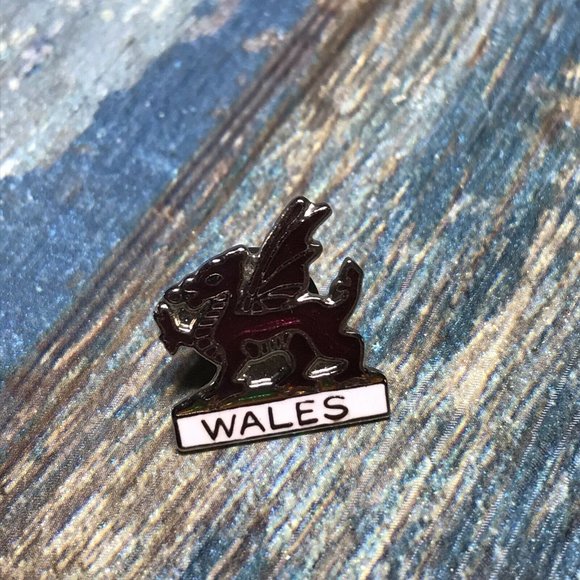 Accessories | Vintage Wales Dragon Pin Lapel | Poshmark